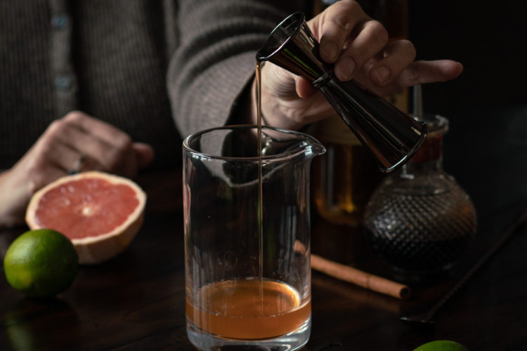 Cinnamon Rum Old Fashioned - The Widows Peak | Drinking Hobby