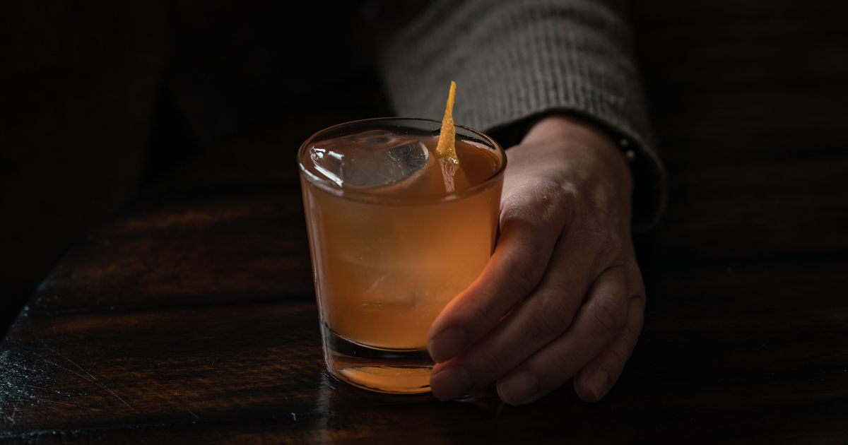 Cinnamon Rum Old Fashioned - The Widows Peak | Drinking Hobby