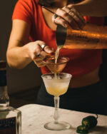 Bee Sting Drink Recipe (A Spicy Gin and Honey Cocktail)